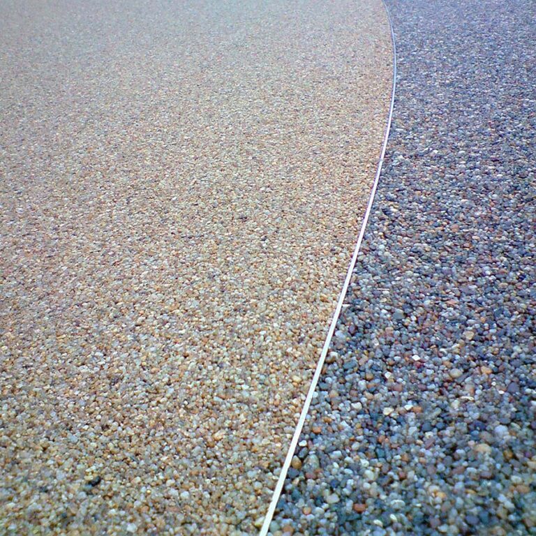 Pebble Resin Floor - Resin Bonded Aggregate External Flooring