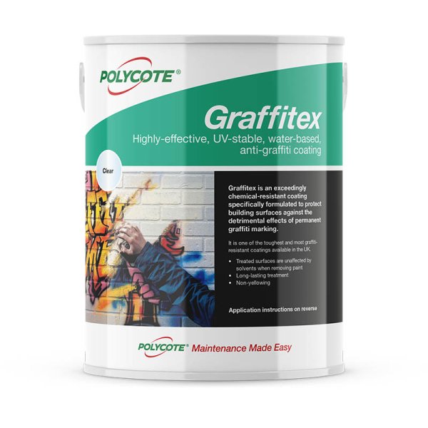 Graffitex | Anti Graffiti Wall Coating | Polycote UK