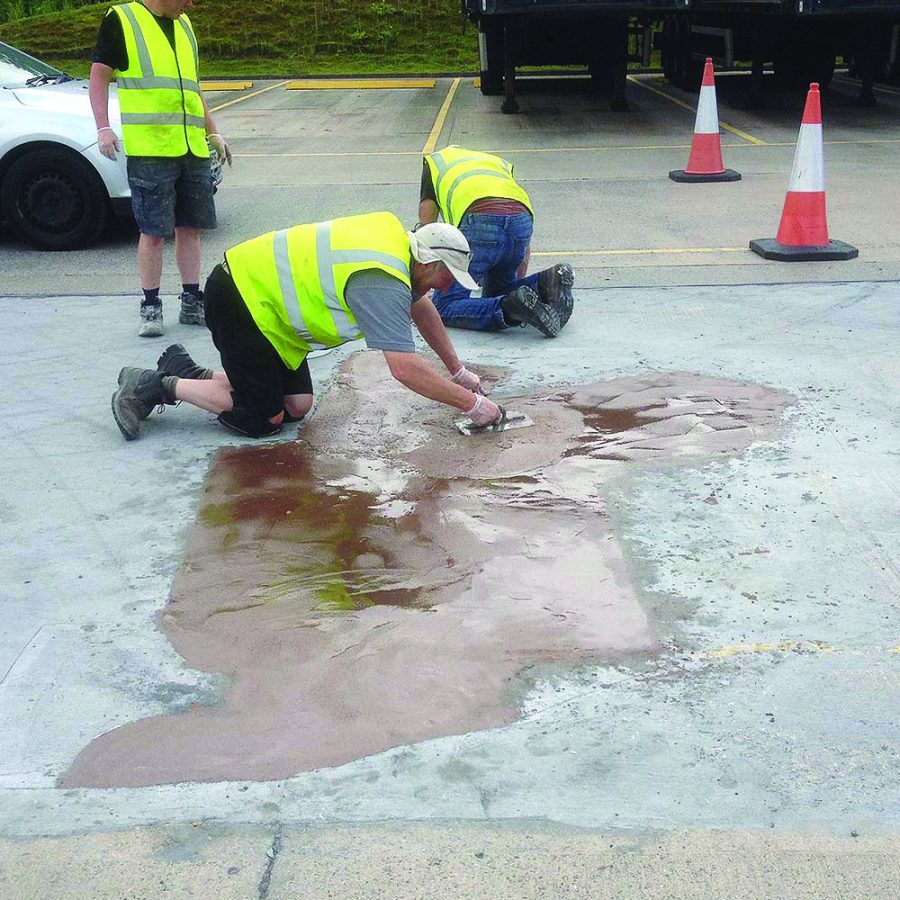 Cretex OT Mortar Epoxy Garage Floor Repair | Polycote ® UK