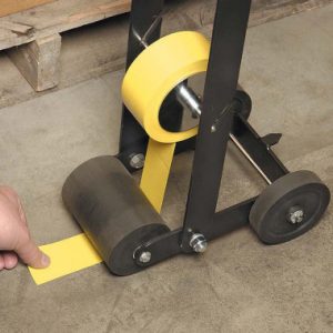 PVC Marking Tape Applicator Trolley | Polycote UK