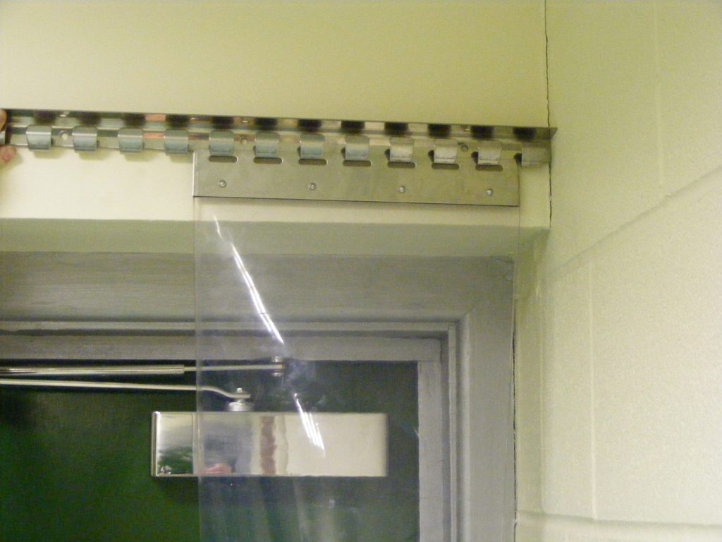 PVC Strip Curtain Hook-On Rail | Polycote