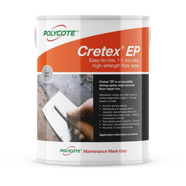 Cretex EP | Strong Epoxy Floor Repair | Polycote UK
