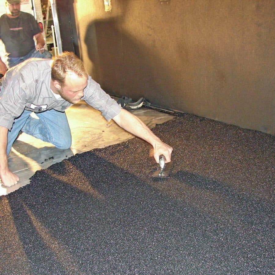 Rubber Crumb Screed - high-quality flexible floor screed