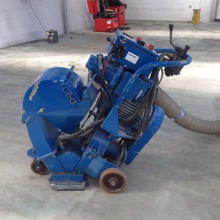 Vacuum Assisted Shot Blaster | Polycote