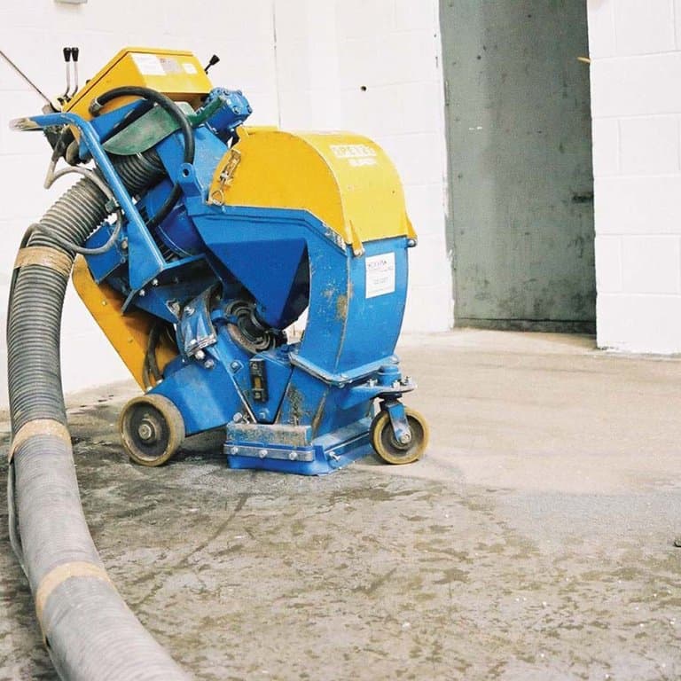 Vacuum Assisted Shot Blaster | Polycote