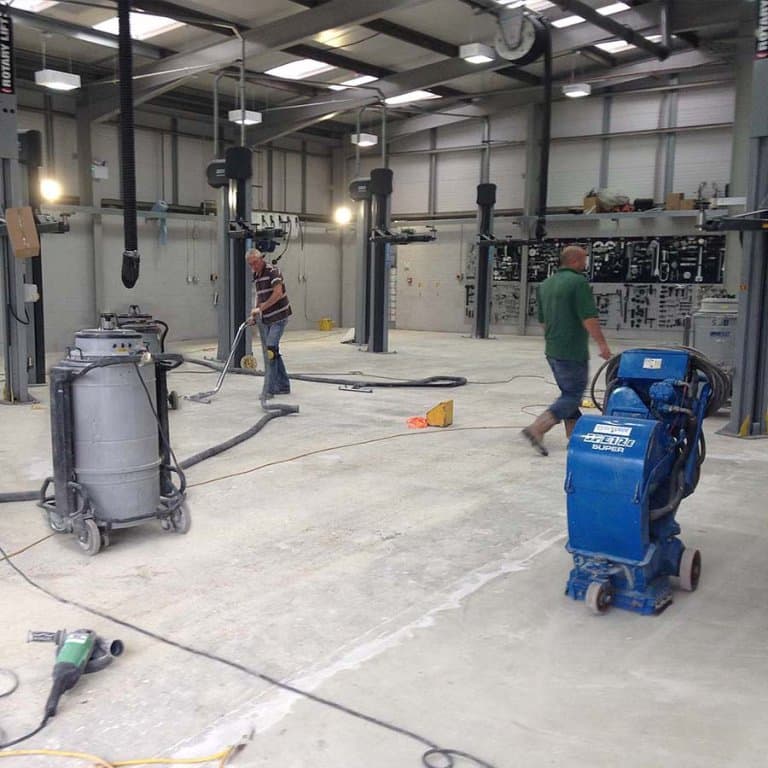 Vacuum Assisted Shot Blaster | Polycote