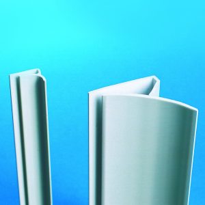 PVC Coving Internal Corner 2 Way White - Polycote