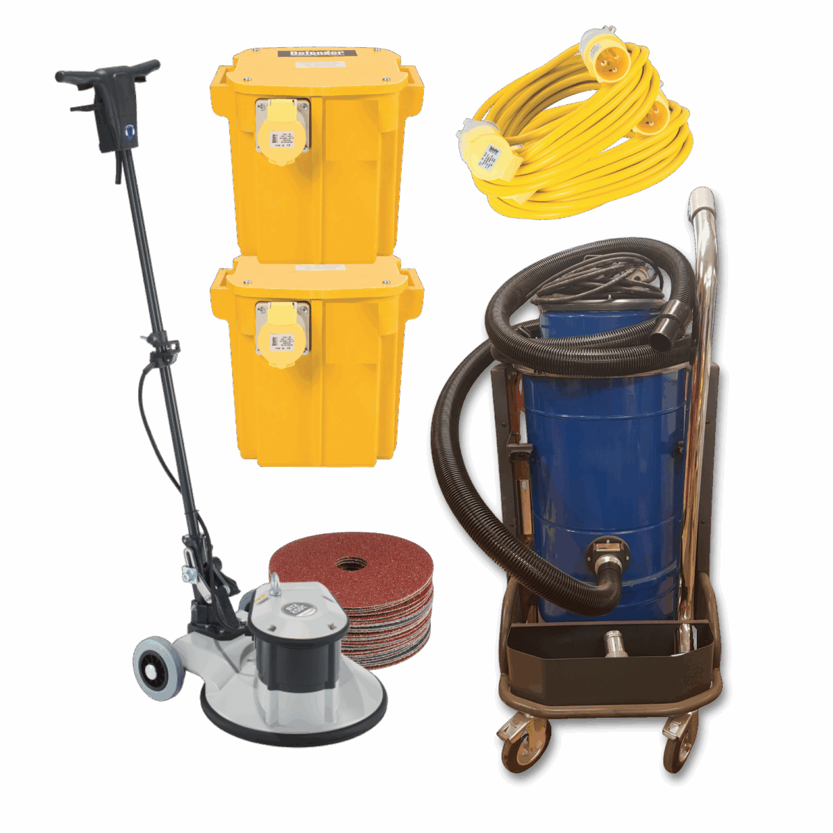 Machine Hire for Flooring Installation | Polycote